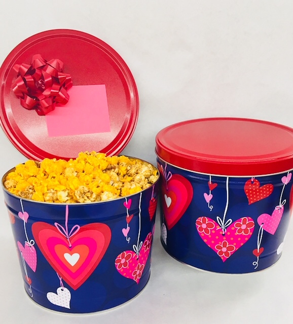 2.5 Gallon Tins - Highland Pop | Gourmet Popcorn | Gifts | Slim Kim