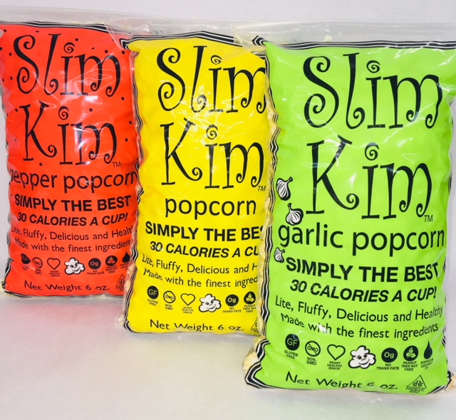 Slim Kim - Box of 4 - Highland Pop | Gourmet Popcorn | Gifts | Slim Kim